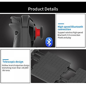 arVin Wireless Gaming Controller for iPhone iOS Android PC, Bluetooth Gamepad Joystick for iPhone 15/14/13/12/iPad/MacBook/Samsung Galaxy S22/S21/S20 Ultra/Tablet/Call of Duty Mobile/Genshin Impact