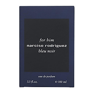 Narciso Rodriguez Bleu Noir Eau de Parfum Spray for Men, Blue, 3.3 Ounce