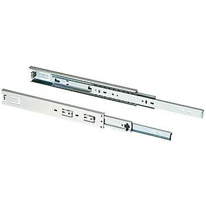 Shop Fox D3033 24" Full Ext Drawer Slide 100 lb. Capacity Side Mount - Pair
