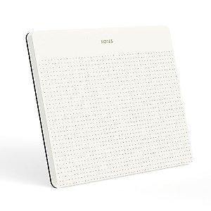 Pinesman - Dotted Luxury Notepad Mouse Pad - Executive's Memo Pad - Paper Desk Pad - Gold Foiled