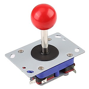 1-Player Arcade Buttons and Joystick DIY Controller Kit, 2/4/8 Way Game Joystick Ball for Arcade Gaming