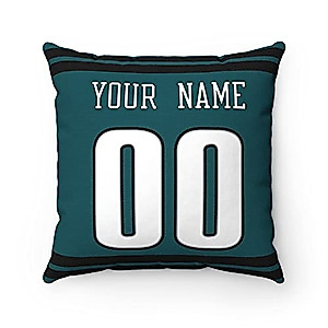 Throw Pillow Philadelphia Custom Any Name and Number For Men Women Boy Gift