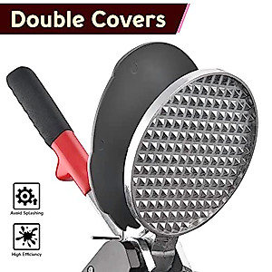 Yescom 300W Electric Ice Shaver Machine Dual Blades Snow Cone Maker Shaving Crusher 143 lbs/hr Home Commercial