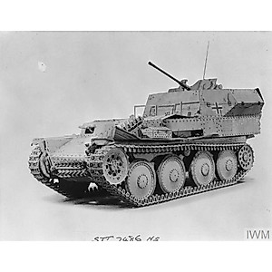 Sd Kfz 140 Ausf M Flakpanzer 38(t) Gepard German Tank Model Kit 1/35 Scale - Military WW2 Tank Miniatures Plastic Model Set Army Vehicle Building Kit with Assembly Instructions in Russian Language