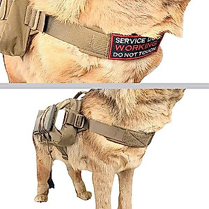 EXCELLENT ELITE SPANKER Dog Pack Hound Dog Saddle Bag Backpack for Travel Camping Hiking Medium & Large Dog with 2 Capacious Side Pockets(COB-L)