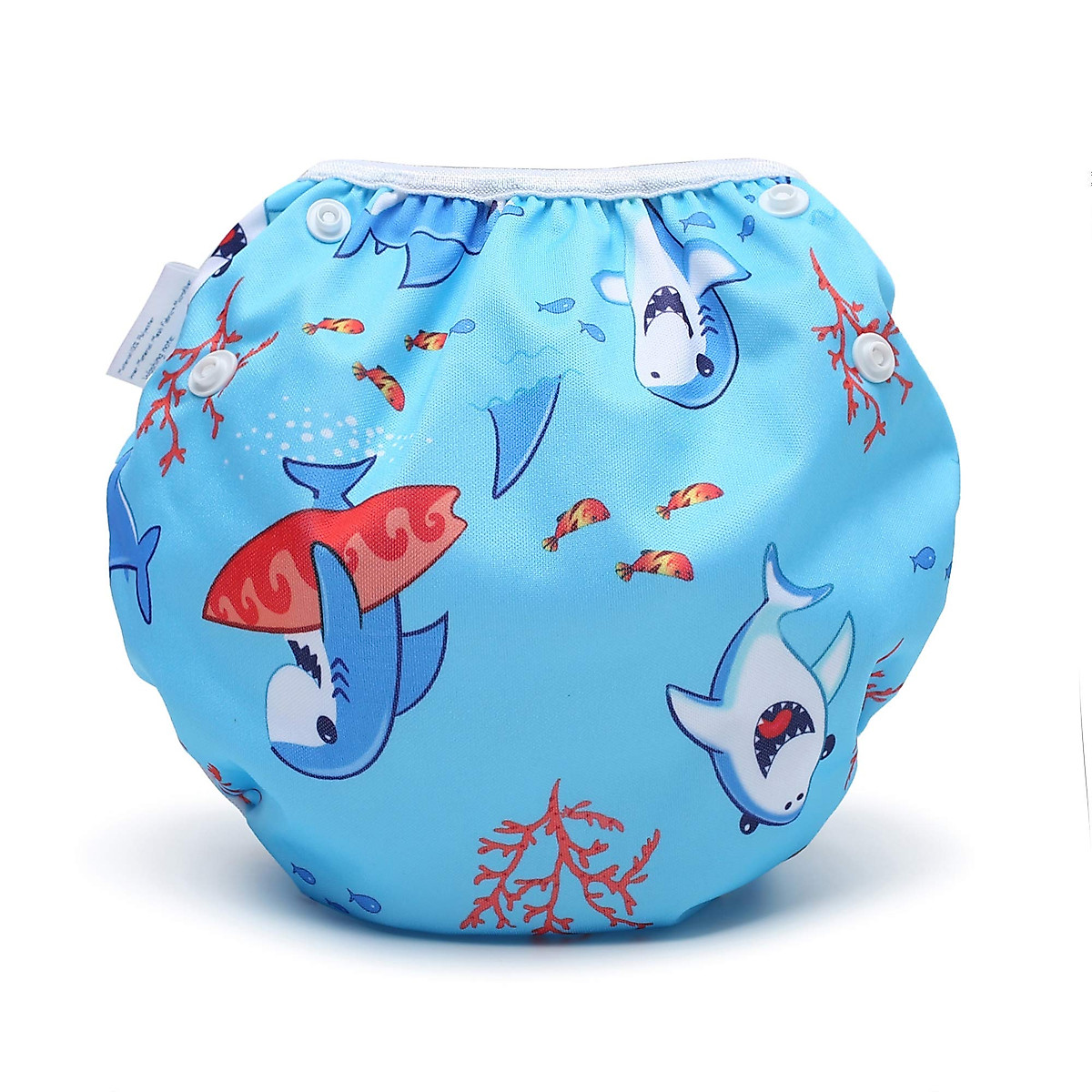 storeofbaby 4 Pcs Reusable Beach Diaper Washable Swimsuits for Babies