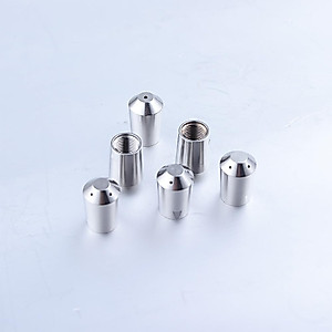 JOYSOG For Rancilio machine accessories, 304 Stainless Steel Coffee Machine Nozzle for Rancilio Steam Wand Tip Replacement Parts (4 hole)