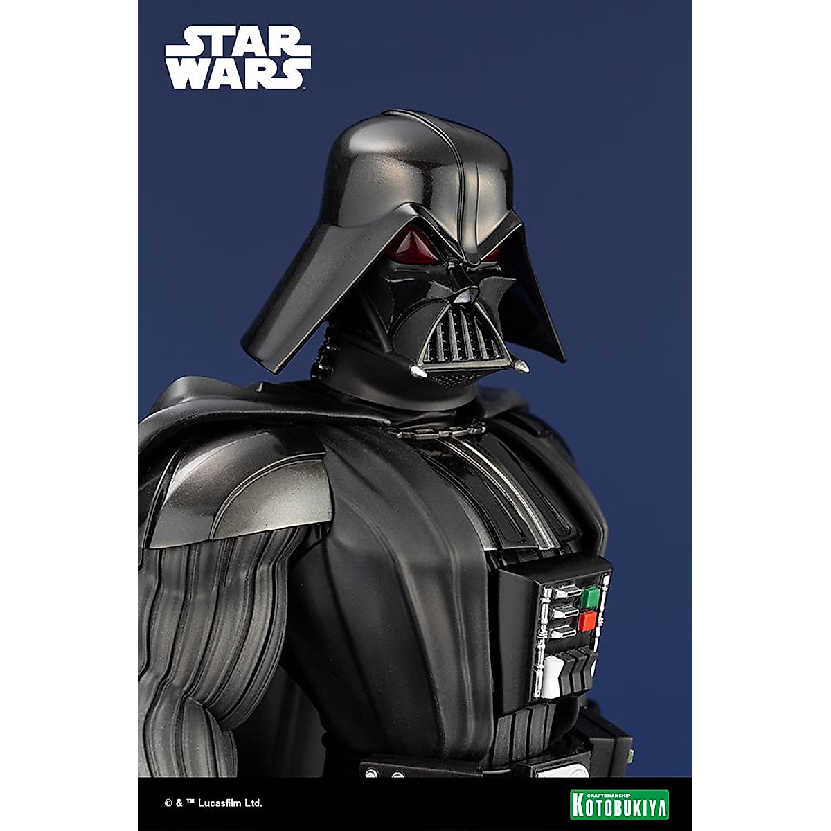 Kotobukiya Star Wars: A New Hope: Darth Vader The Ultimate Evil ARTFX Artist Series Statue,Multicolor