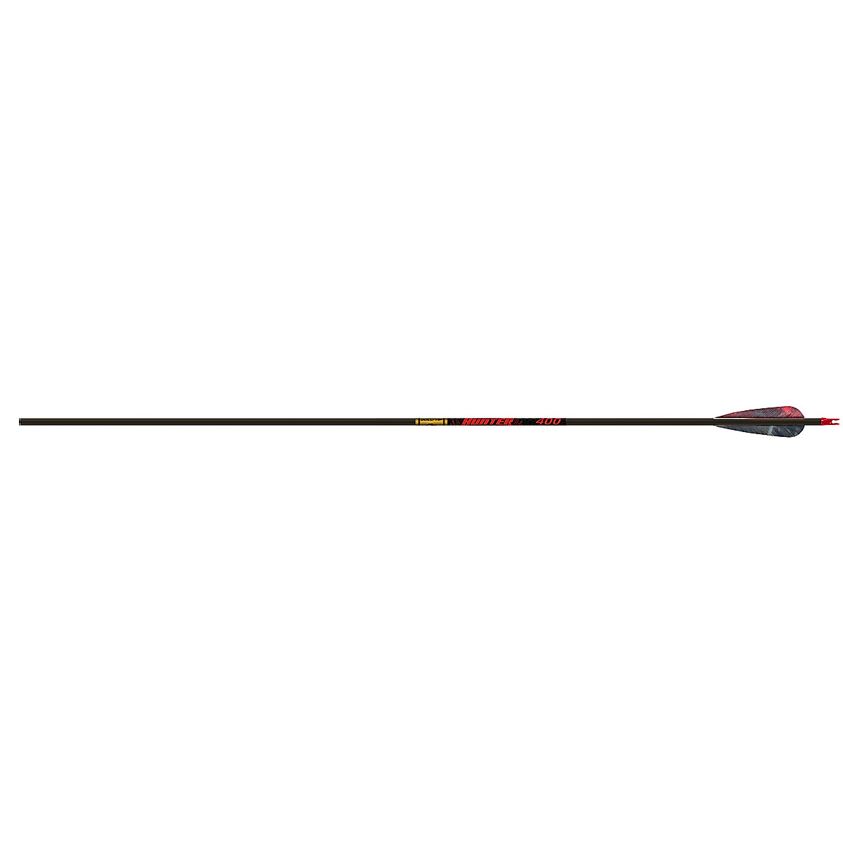 Gold Tip Hunter 400 Arrows with 4-Inch Feathers (1/2-Dozen)