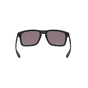 Oakley Men's Oo9384 Holbrook Mix Rectangular Sunglasses, Matte Black/Prizm Grey, 57 mm