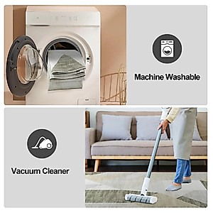 HOMBYS 10x14 Modern Area Rug for Living Room Bedroom, Large Geometric Floor Carpet for Indoor Office Dining Room, Abstract Home Deco Non-Shedding, Yellow Khaki, Machine Washable