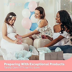 Popped Peri Bottle for Postpartum Care | Portable Bidet | Spray Bottle for Pain Relief, Tears, and Hemorrhoids After Birth | Postpartum Essential (Pink, 10 oz)