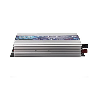 Power Inverter 1500W with Output Dual sockets. Input 12V or 24V and Output 110V 60Hz with DC5V 2000mA Output. (12V)