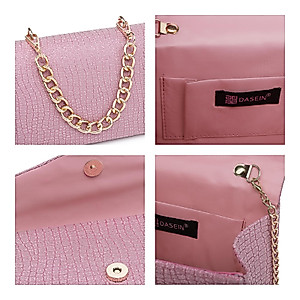 Women Sparkling Glitter Evening Handbag Top Handle Clutch Purse for Wedding Party Prom Cocktail Bridal