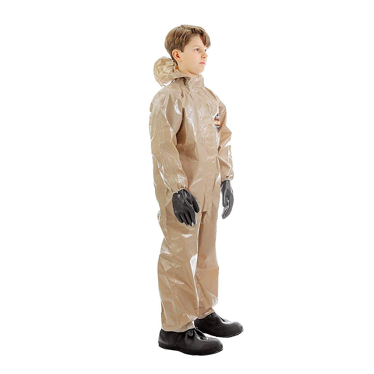 MIRA SAFETY Suit Disposable Protective Coverall with Hood and Elastic Cuff Size (YS)