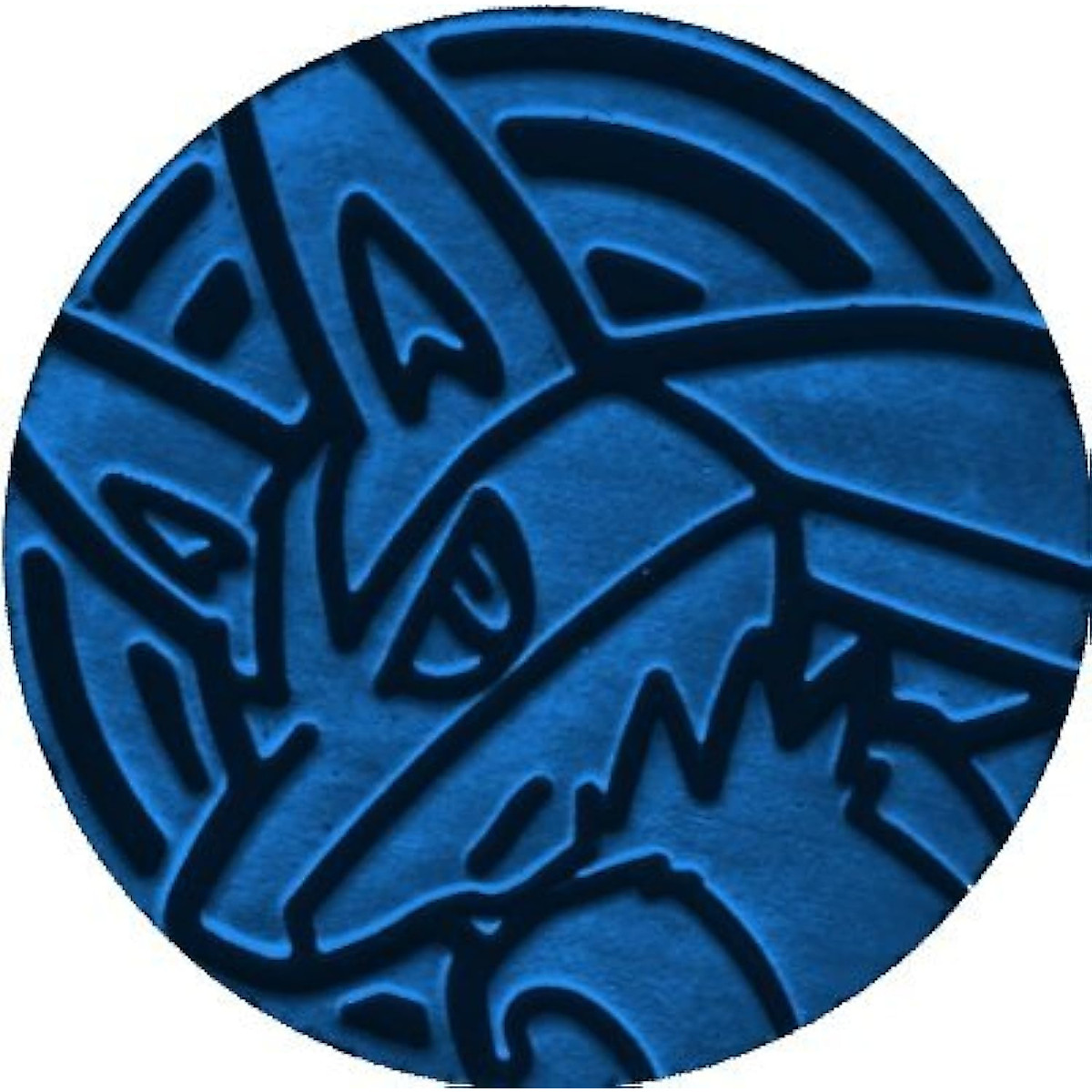 Pokemon Lucario Coin from The Trading Card Game - Blue