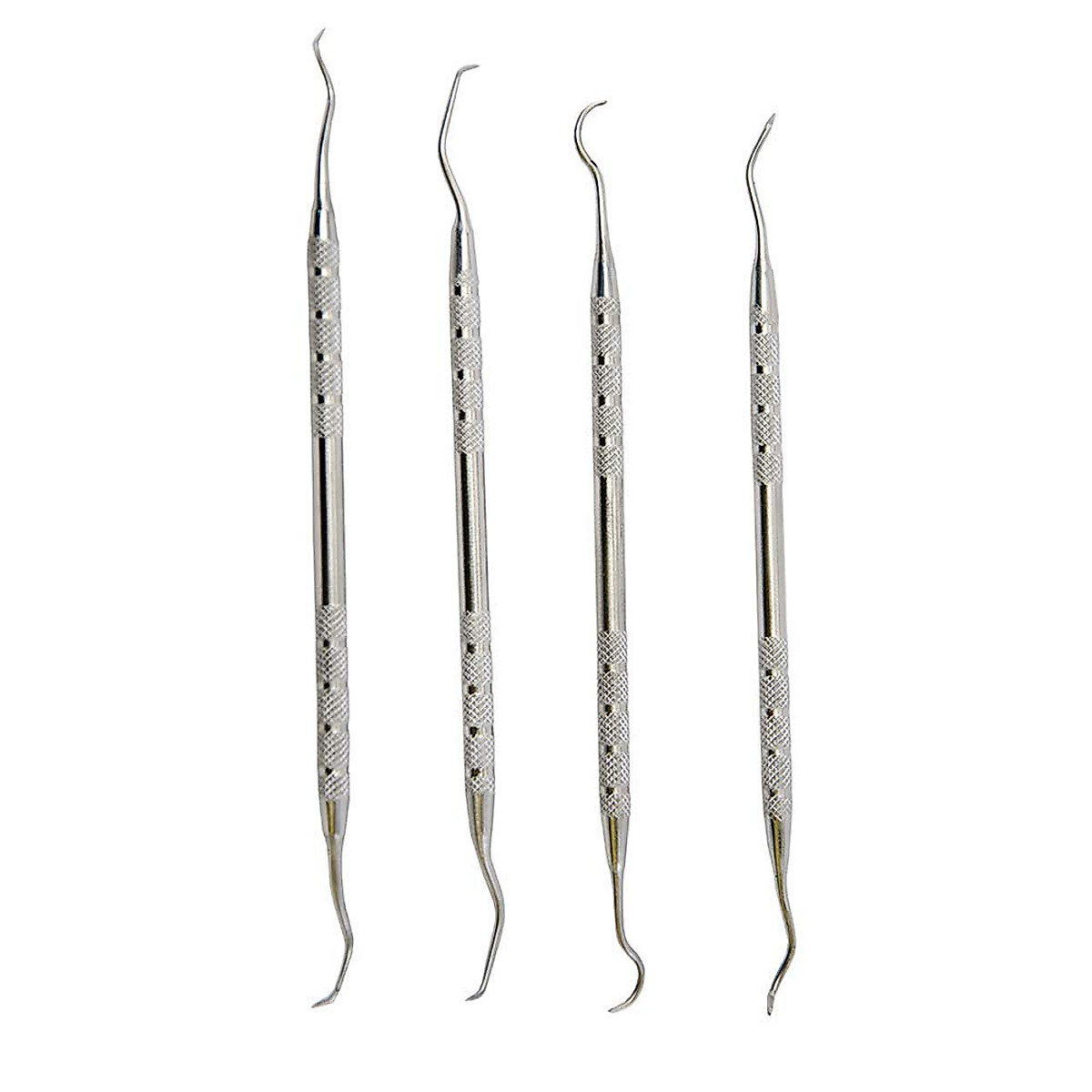 Tipton Stainless Steel Picks with Double Facing Sides for Firearm Cleaning and Maintenance, Set of 4