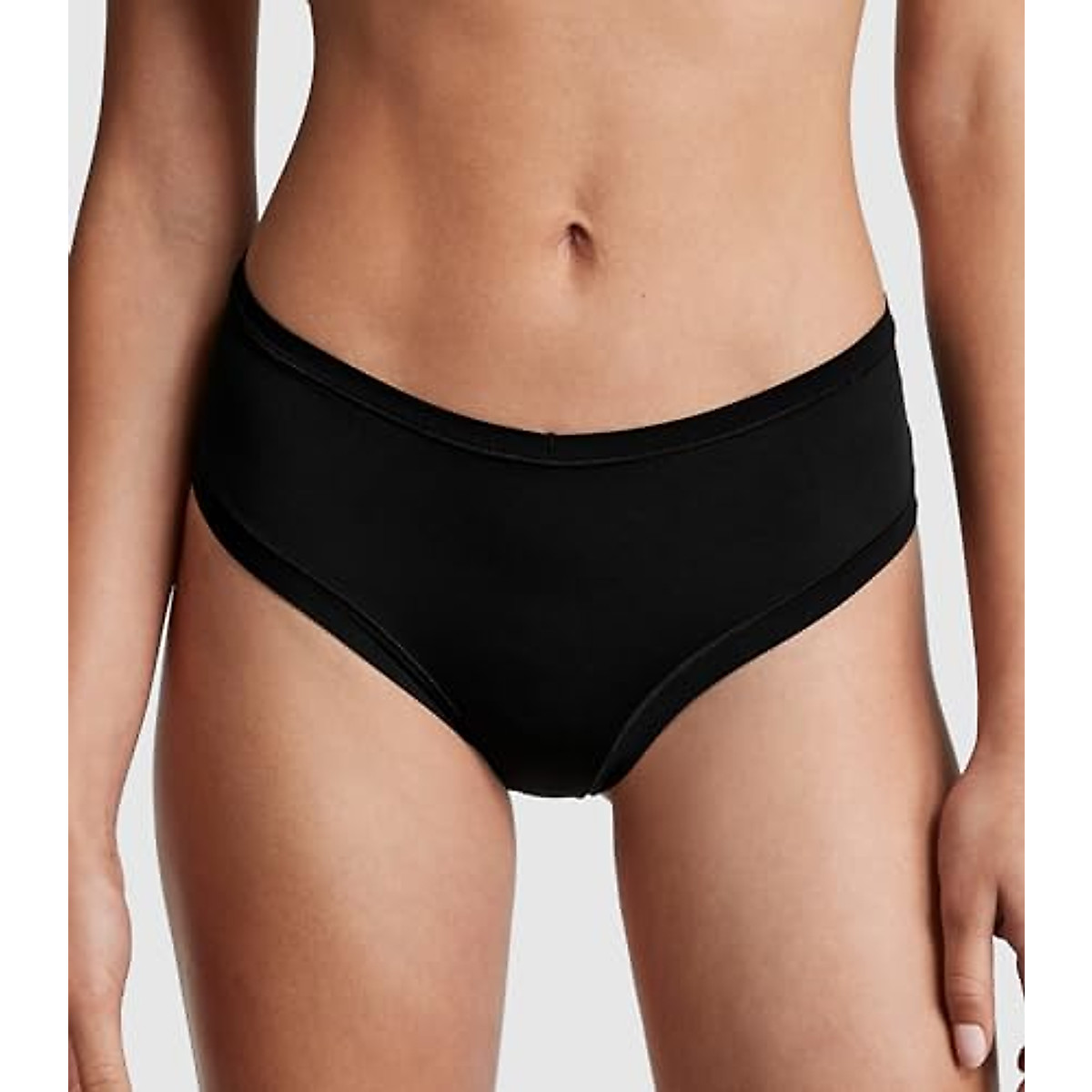 Victoria's Secret PINK Women's Cotton Stretch Hipster Underwear, Panties for Women, Basic, (XL)