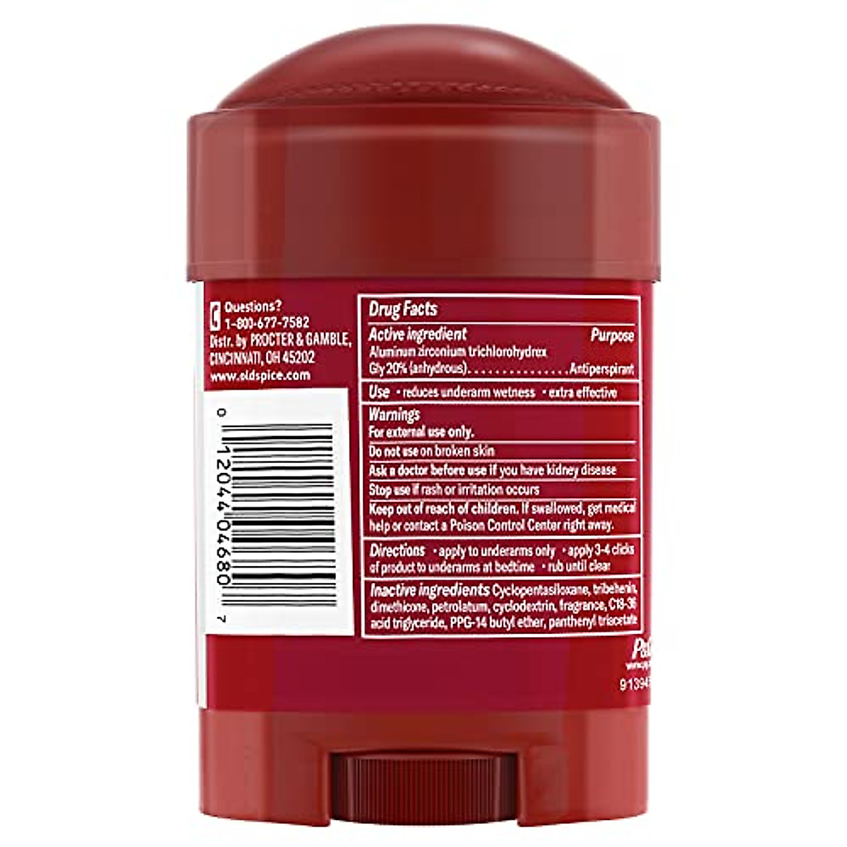 Old Spice Clinical Sweat Defense Anti-Perspirant Deodorant for Men, 72 Hour, Pure Sport Plus, 1.7 Oz