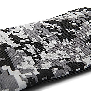 CHAMPRO unisex teen Triple Wristband Playbook, Camo Black, Youth US