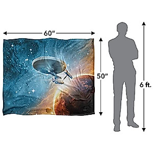 Star Trek Final Frontier Officially Licensed Silky Touch Super Soft Throw Blanket 50" x 60"