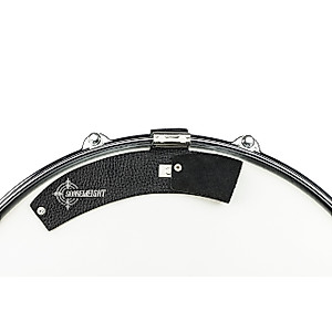 SNAREWEIGHT M80 Black Drum Tone Control Damper Dampener, the ORIGINAL, Made in USA