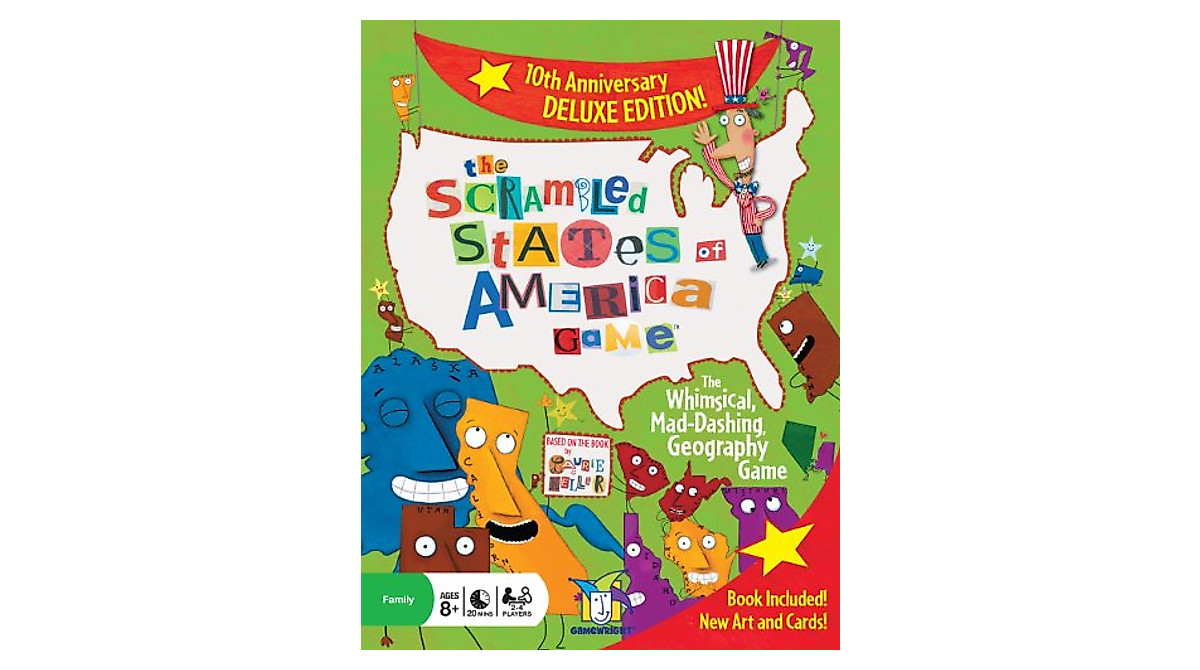 Gamewright Scrambled States of America - Fun Geography Game