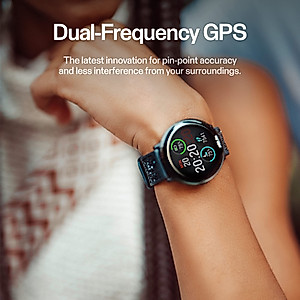 Polar Ignite 3 Series Fitness Tracking Smartwatch with AMOLED Display, GPS, Heart Rate Monitoring, Sleep Analysis, and Real-Time Voice Guidance; S-L, for Men or Women, Night Black