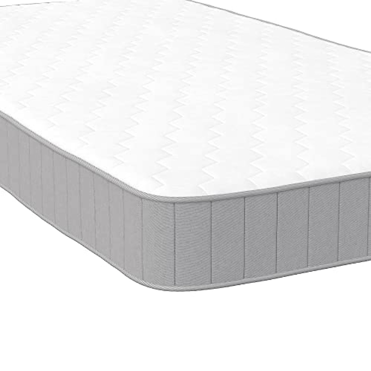 Little Seeds Moonglow 6 Inch Reversible Innerspring Mattress in a Box, Twin Size
