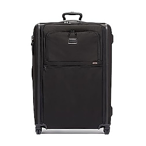 TUMI Alpha 3 Extended Trip Expandable 4-Wheeled Packing Case Suitcase - Great for Extended Travel of Shared Packing - Rolling Luggage for Men and Women - Black