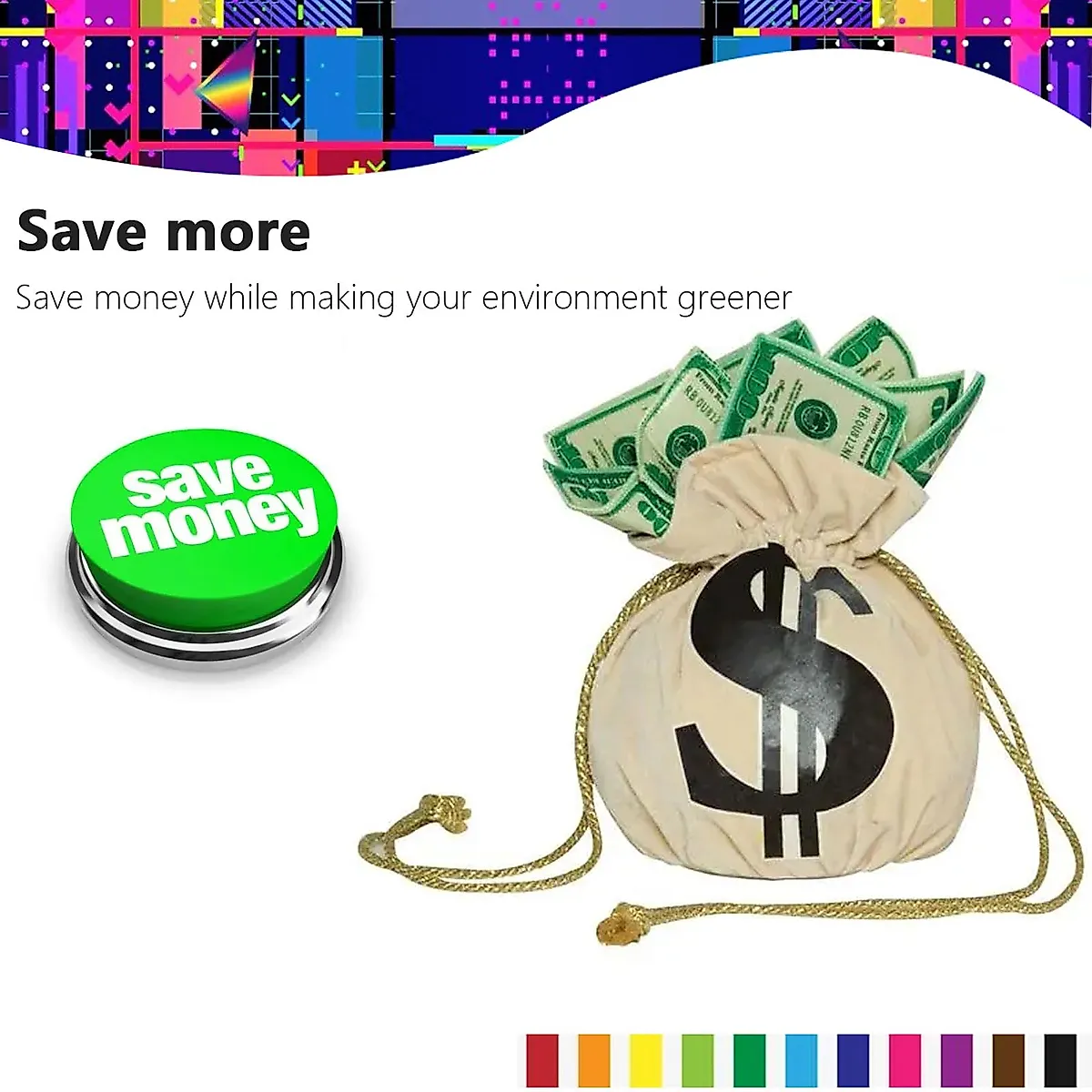 Replacement for HP 206X 206A Black Toner Cartridge for HP Color Laserjet Pro MFP M283cdw M255dw M283cdw M283 M255 Compatible with Original Toner Cartridge