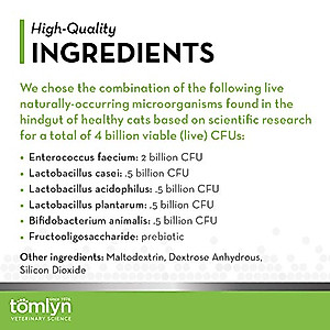 Tomlyn Pre & Probiotic Powder for Cats, 30ct
