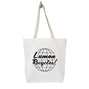 Lumon Recycles Tote Bag Severance Merchandise Funny TV Show Quotes Calico Tote Bag Gifts