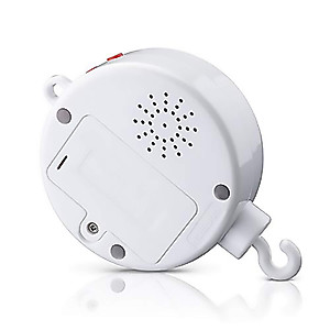 HLEEDUO Crib Mobile Music Box Spinner with Rotating Hook-Crib Mobile Motor Battery Power Crib Mobile Plays 35 lullabies Crib Mobile Toys Attachment