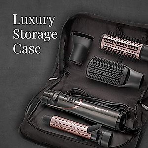 Remington Pro Hot Air Multi-Styler, 1 Count (Pack of 1), Black/Rose Gold