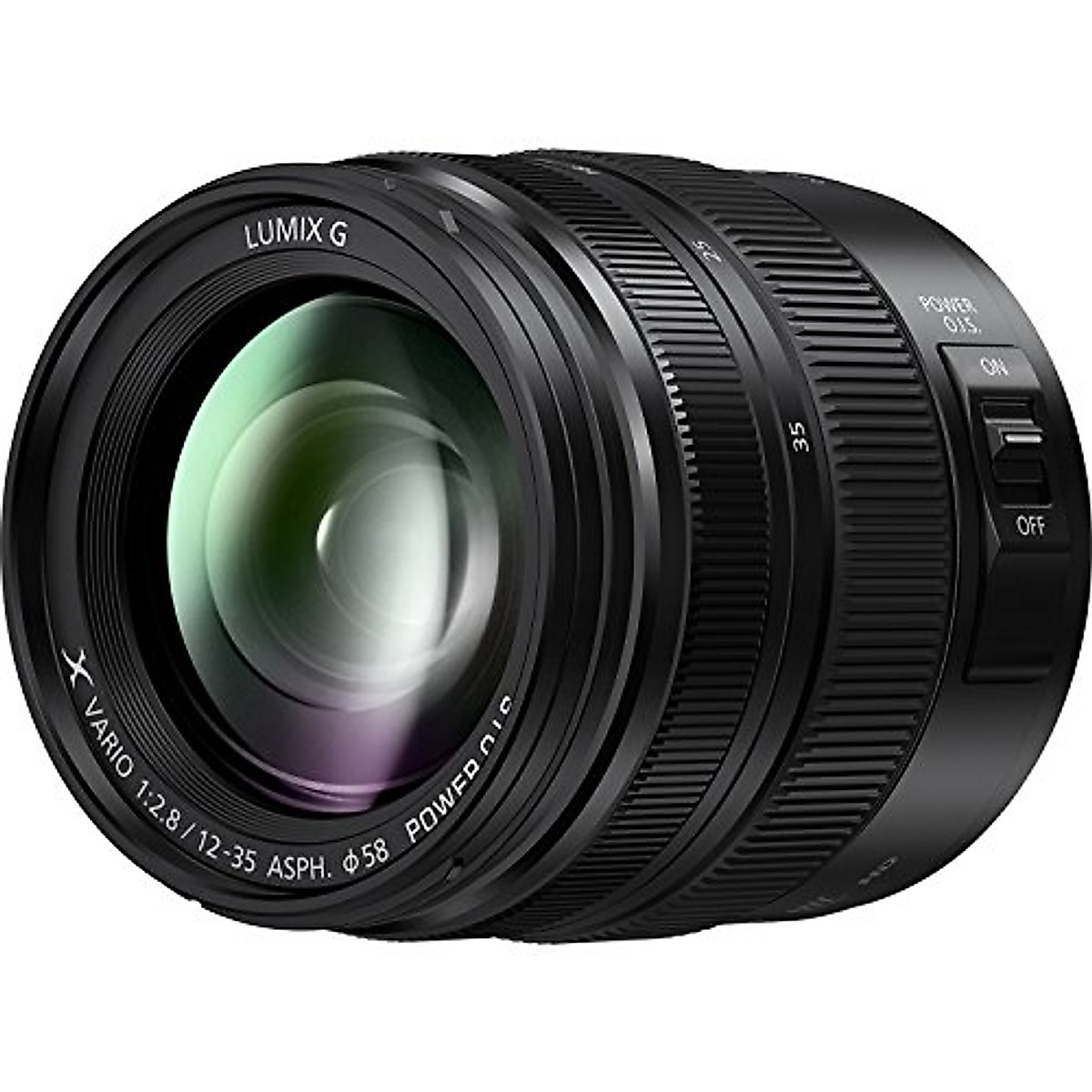 Panasonic LUMIX Professional 12-35mm Camera Lens G X VARIO II, F2.8 ASPH, Dual I.S. 2.0 with Power O.I.S., Mirrorless Micro Four Thirds, H-HSA12035 (2017 Model, Black)