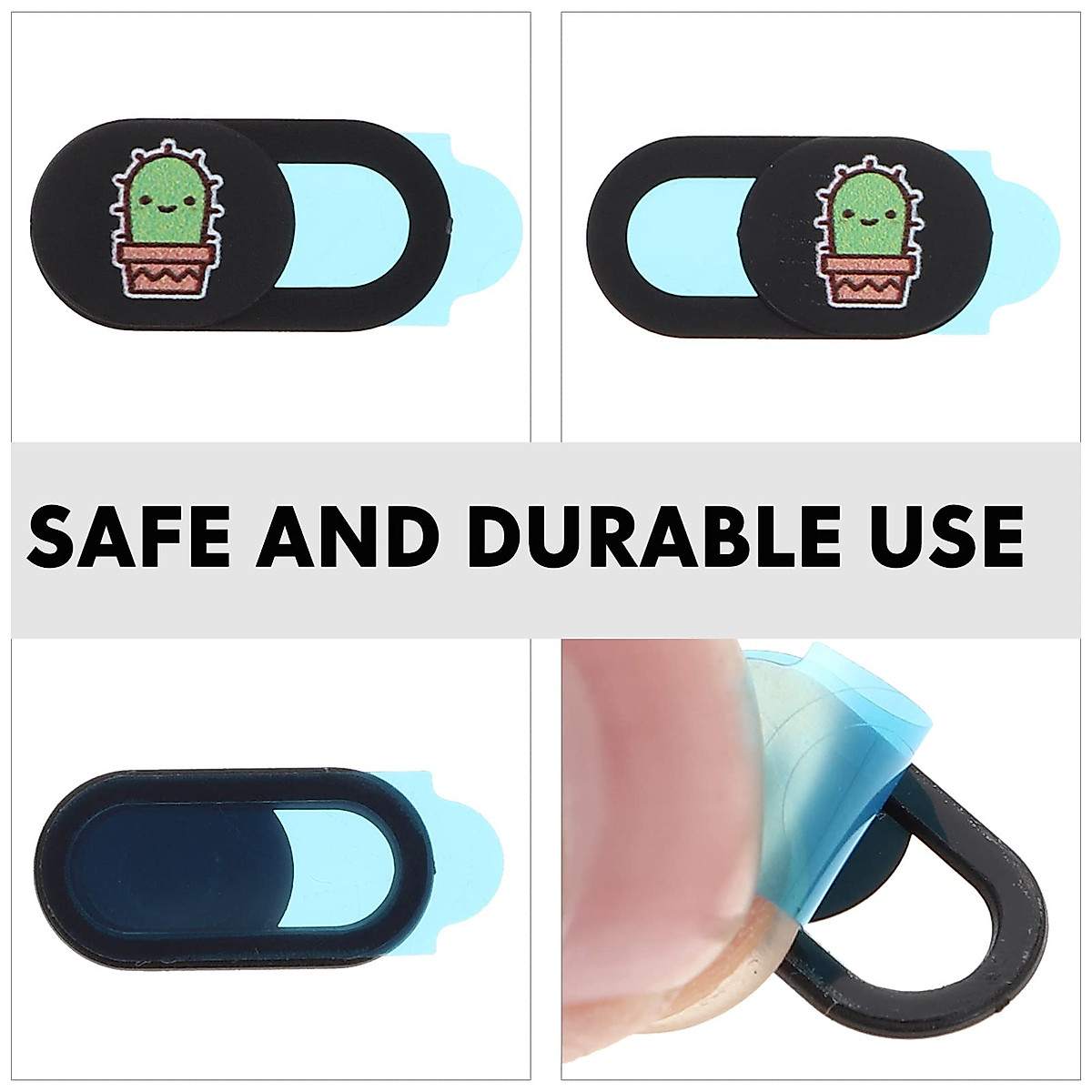 ibasenice 3pcs Privacy Cover Tablet Camera Covers Computer Lens Covers Tablet Webcam Lids Camera Protectors Privacy Lens Covers Webcam Lens Covers Laptop Webcam Covers Phone Webcam Covers