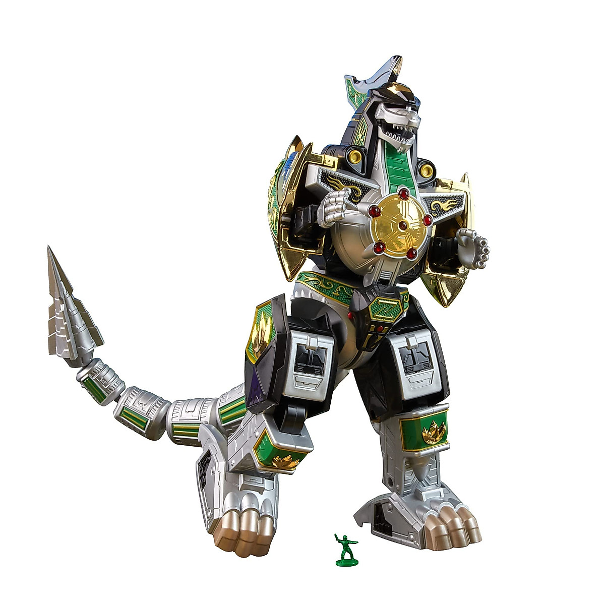 Power Rangers Hasbro Ranges Lightning Collection, Zord Ascension Project, Mighty Morphin Dragonzord, 1:144 Scale, Collectible Figure F5179