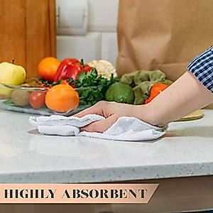 Wealuxe White Washcloths for Body and Face Towel, Cotton Wash Cloths Bulk 48 Pack, Flannel Spa Fingertip Wash Clothes 12x12 Inch, Soft Absorbent Gym Towels