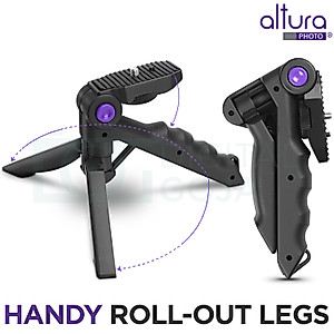 Altura Photo Tripod for DSLR & Mirrorless Cameras - Camera Stabilizer Holder for Canon, Nikon, Sony, Fujifilm, Olympus, Panasonic and More