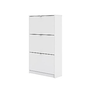 TVILUM Shoe Cabinet, White
