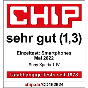 Sony Xperia 1 IV XQ-CT72 5G Dual 256GB 12GB RAM Factory Unlocked (GSM Only | No CDMA - not Compatible with Verizon/Sprint) – White