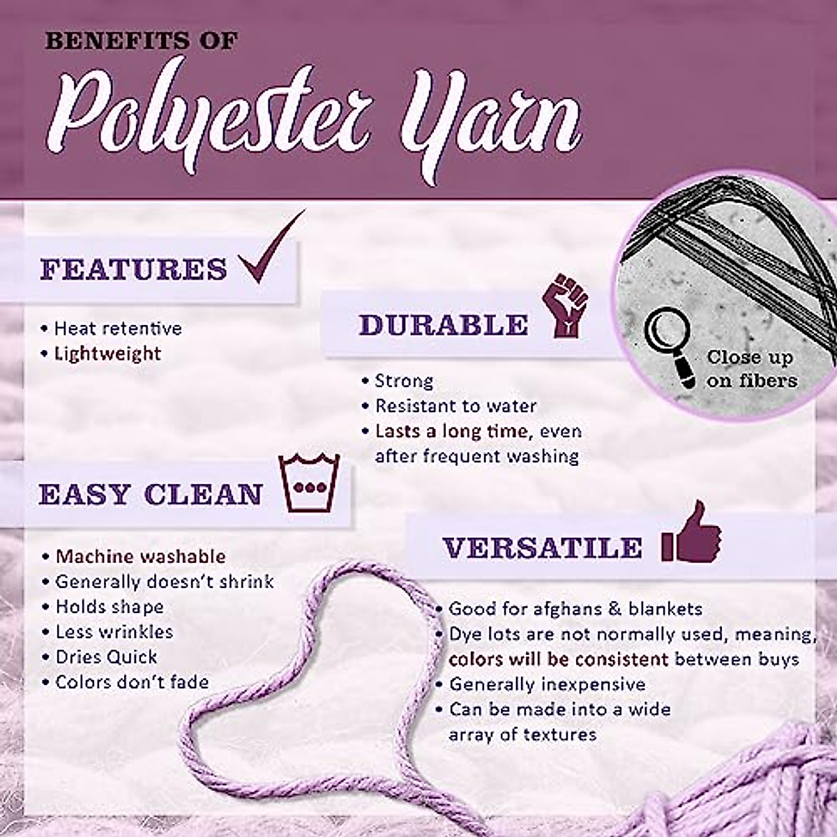 JubileeYarn Chenille Yarn - Worsted Weight - 100g/skein - Ballet Slipper - 2 Skeins