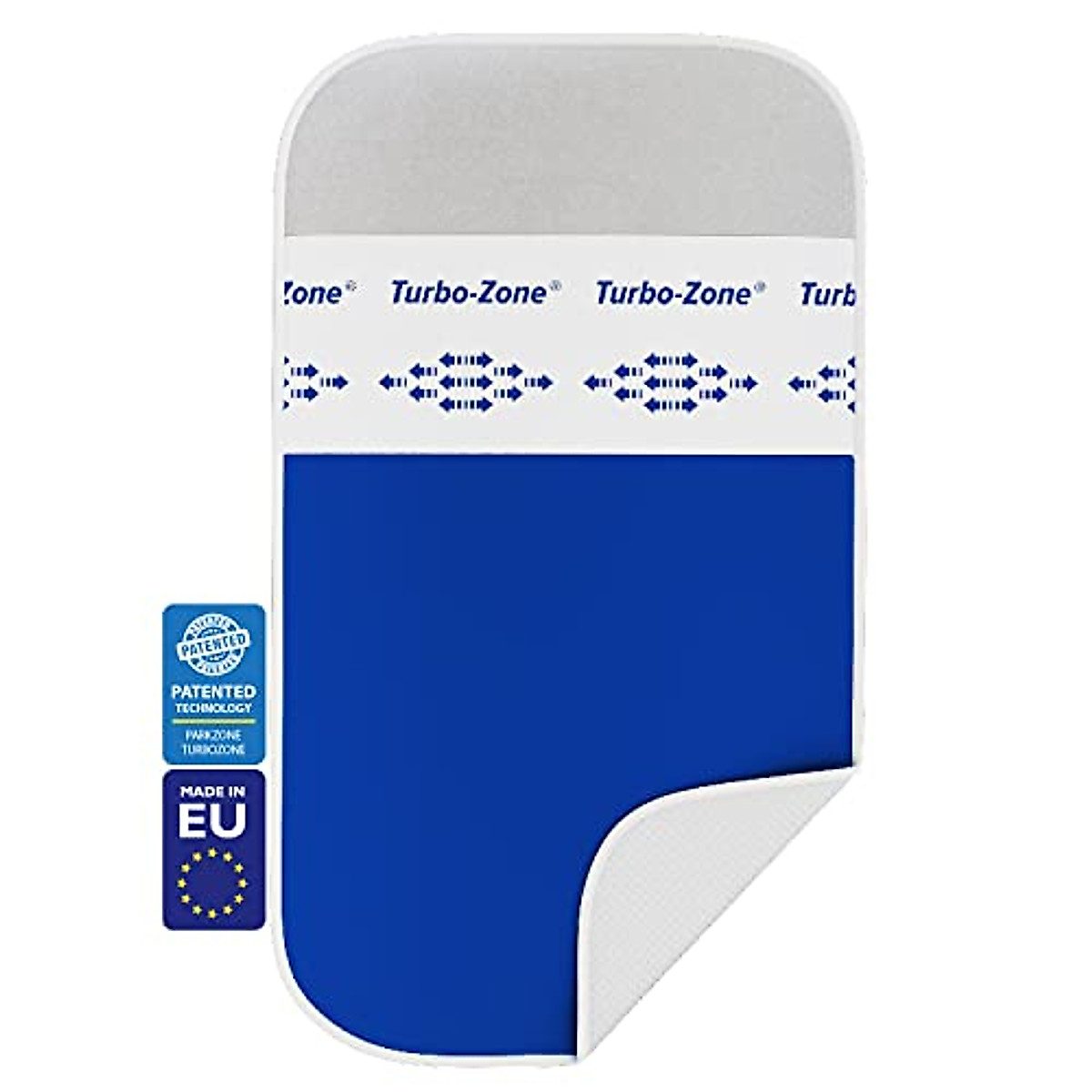 Bartnelli Premium Ironing Mat, Made in Europe Pad with Patent Technology | Iron Board Replacement for Small Tabletop, Counter, Washer, Dryer, Patent Park & Turbo Zone, with Non-Slip Bottom Rubber