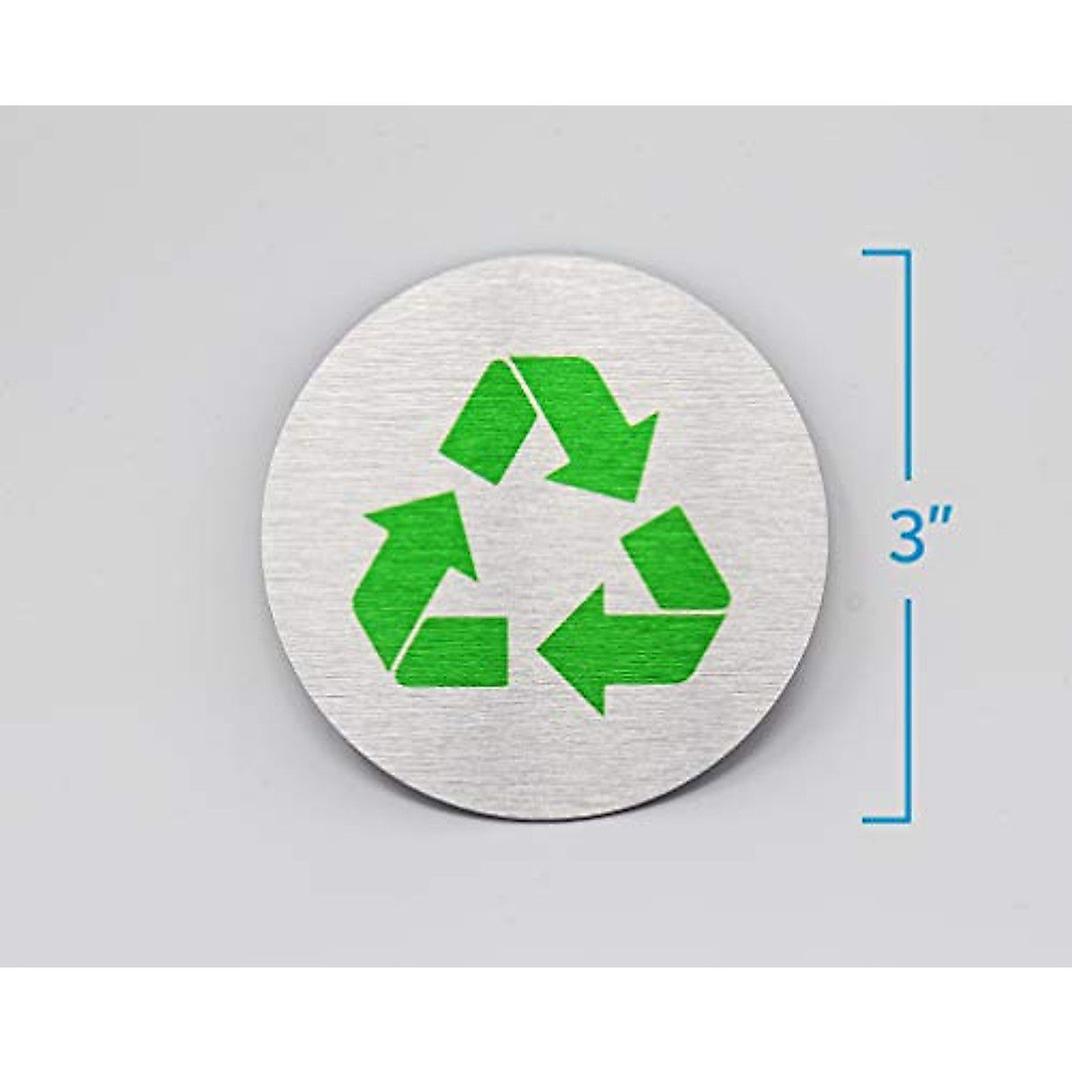 Metal Recycle Signs | Recycle Bin Marker | Metal Sign for Recycling ...