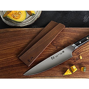 Cangshan 1021462 Solid Ash Wood Magnetic ANCHOR Knife Sheath Only for 8-Inch Chef's Knife