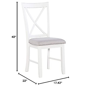 Powell Company Powell Jane Grey Side Dining Chair