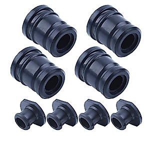 HAISHINE 4 Set AV Annular Buffer Plug Cap for STIHL MS180 017 018 MS170# 1123 791 7300