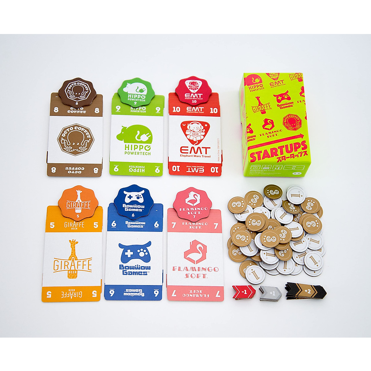 Oink Games Startups Strategy Game for Adults & Children • Become A Startup Investor • Best for Family Board Games Night • 10 Year Olds +