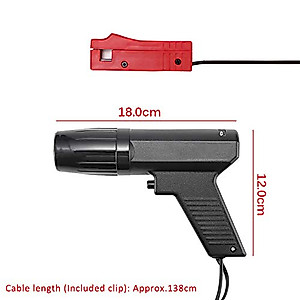 Houkiper Car Timing Light Automotive, Engine Timing Strobe Light Gun, Inductive Xenon Ignition Timing Light Tool for Car Vehicle Motorcycle, Marine